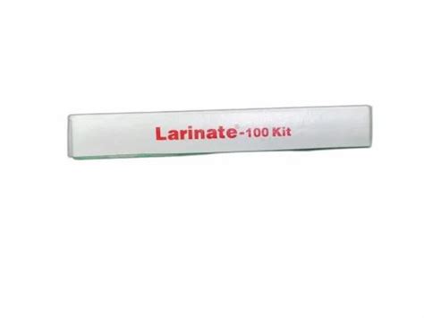 Larinate 100 Kit Tablet At ₹ 276 Stripe Yoginagar Society Surat Id 2849910674930