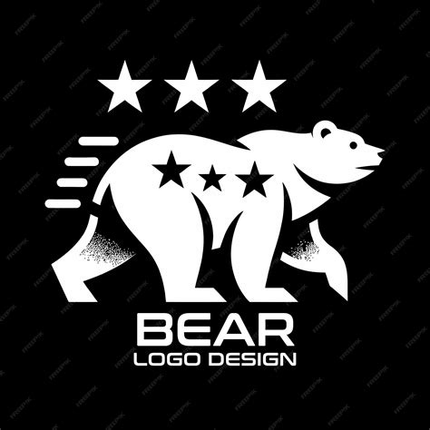 Bear Vector Logo Design Premium Ai Generated Vector
