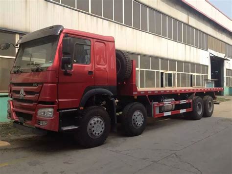 Higher Safety Sinotruk Howo 8×4 Flatbed Cargo Truck