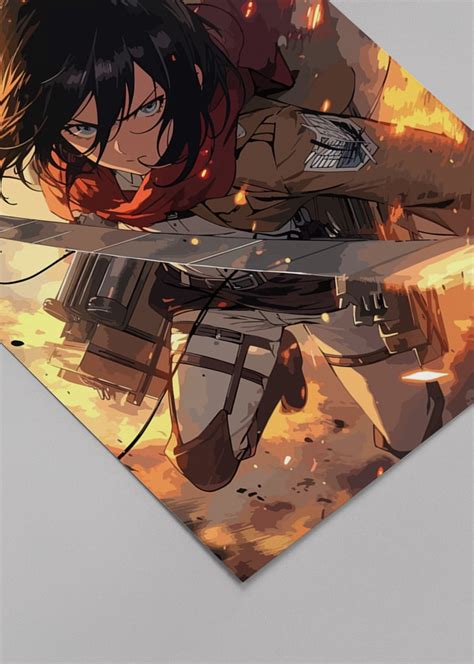 Mikasa Ackerman Posters And Prints By Eko Printler