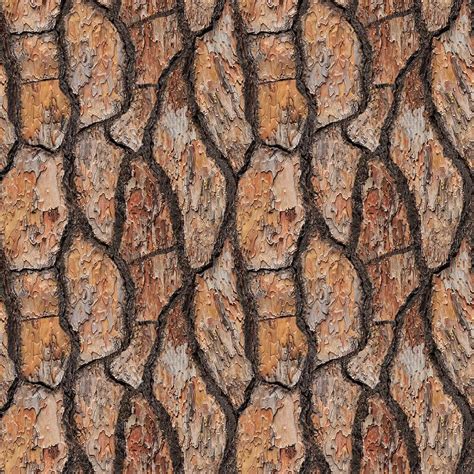 Brown Tree Bark Fabrics Ongoing Blank Quilting Wilderness Song