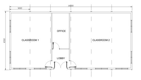 156 M2 Refurbished Double Classroom Building Wernick Group
