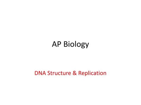 Ppt Ap Biology Powerpoint Presentation Free Download Id5833980