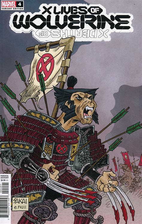 X Lives Of Wolverine 4 Cover E Incentive Stan Sakai Animation Style