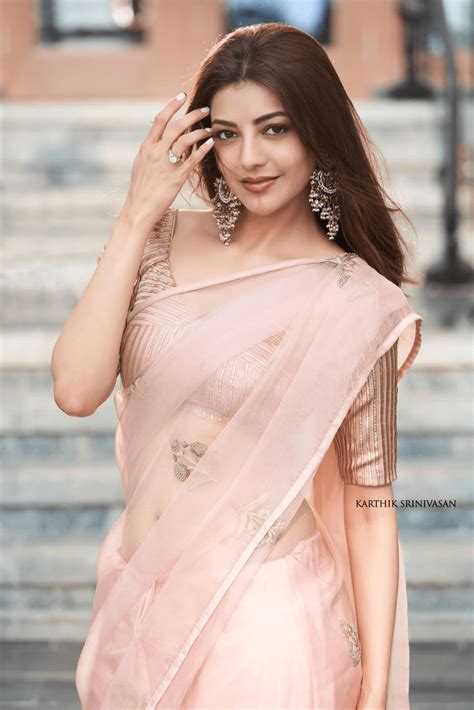 Actress Kajal Aggarwal Stills From Indian 2 Movie Opening Social News Xyz