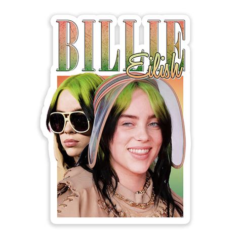 Billie Eilish Sticker Dank N Drip