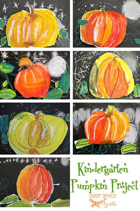 Starlight Pumpkins Art Project For The Fall Season Deep Space