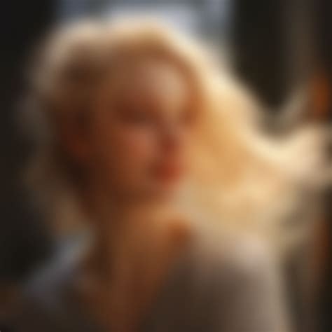 Blonde Girl With Wind In Her Hair By Vieregg On Deviantart