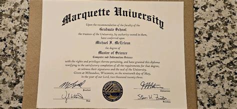 Excited To Say I Have Completed My Masters Program Michael Mcerlean