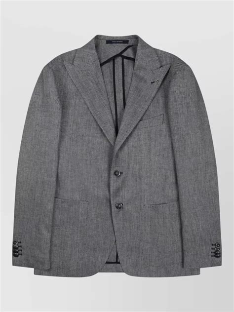 Tagliatore Single Breasted Suit Notch Lapel Design The Fashion Square