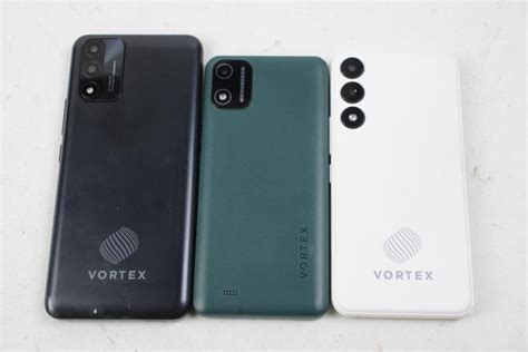 Vortex Cell Phone Lot 3 Pieces Sold For Parts Property Room