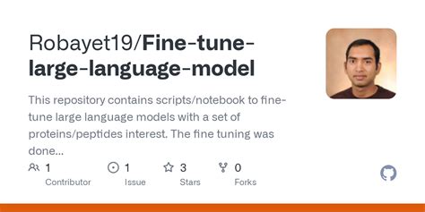Github Robayet19fine Tune Large Language Model This Repository