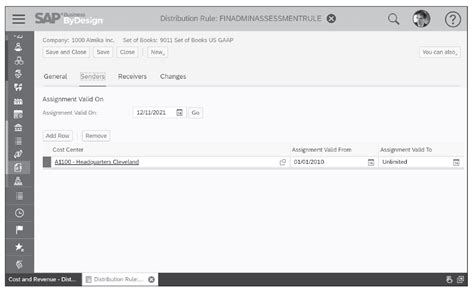 Using Sap Business Bydesign For Cost And Revenue