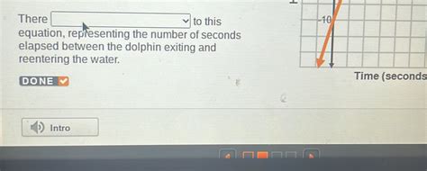 there to this 10 equation representing the number of seconds elapsed