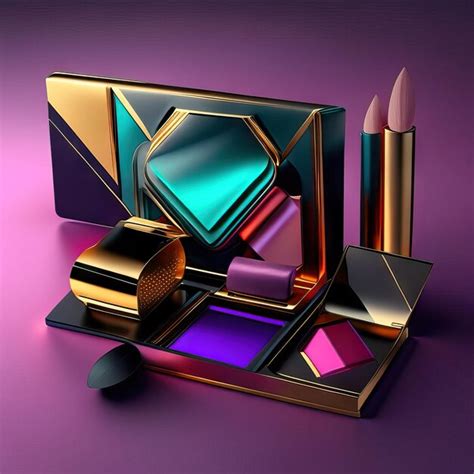 Premium Ai Image Makeup Case Illustration