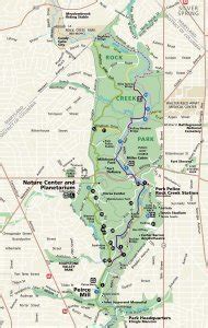 A Trail Guide To Rock Creek Park Bike Walk Drive