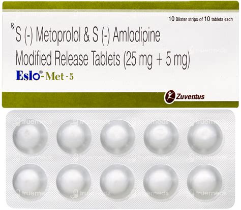 Eslo Met 255 Mg Tablet Order Eslo Met 255 Mg Tablet 10 Online At