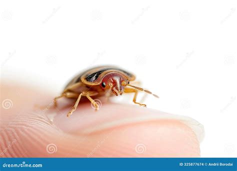 Skin Inflammation Caused By Bed Bug Bite Stock Illustration