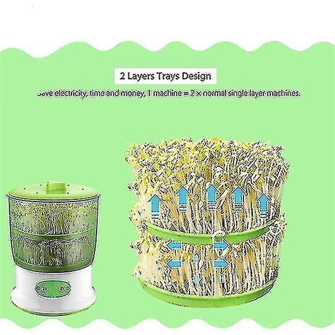 Automatic Sprouter Machine Bean Sprouts Growing Machine Large Capacity