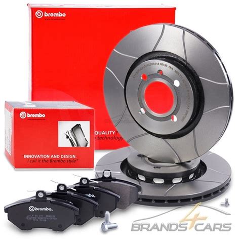 Dischi Freno Brembo Sport Max Ø280 Ventilati Pastiglie Anteriori Per