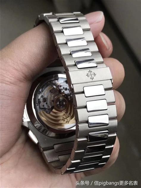 史泰龍同款pp百達翡麗59761g四十周年限量款計時錶 實物圖與售價 每日頭條