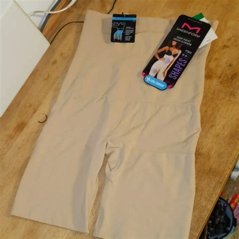 Maidenform Intimates And Sleepwear Maidenform Shapes Beige High Waist