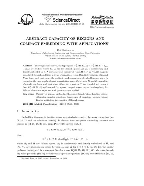 Pdf Estimates Of Approximation Numbers And Applications