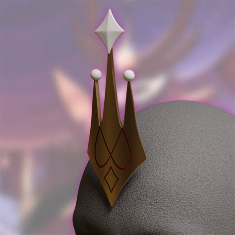 Stl File Paimon Helluva Boss Crown 👑 ・3d Printer Design To Download・cults