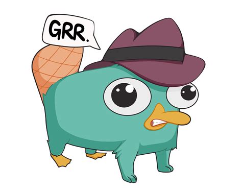 Dibujo Del Bebé Perry El Ornitorrinco