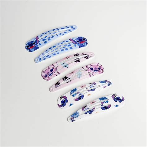 Disney Lilo și Stitch Aliens Set De Cleme De Păr 6 Bucăți Glamiro