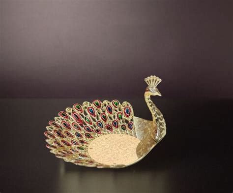 Peacock Dry Fruit Bowl Occasional Party Ts Athulyaa