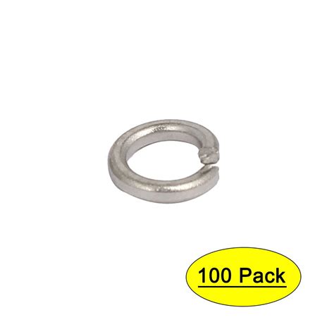 M3 Inner Diameter 316 Stainless Steel Split Lock Spring Washers Gasket
