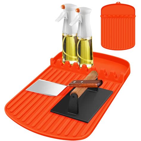 Silicone Griddle Tools Mat Makeoveridea