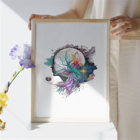 Neurodivergent Awareness Art Autism Universe Brain Neurodiversity