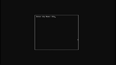 Python Curses Test Project Youtube