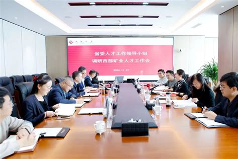 省委人才工作调研组到公司调研李威新浪财经新浪网