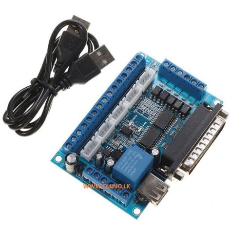 Axis CNC Breakout Board Interface Stepper Driver Controller Duinolk The Biggest Arduino