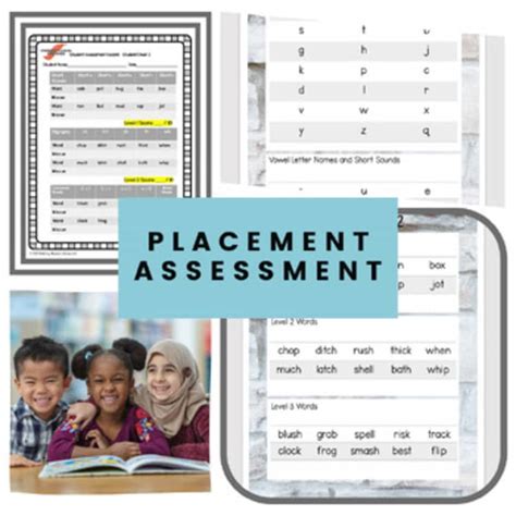Science Of Reading Phonics Placement Test Diagnostic Screening Assessment