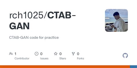 Github Rch1025ctab Gan Ctab Gan Code For Practice