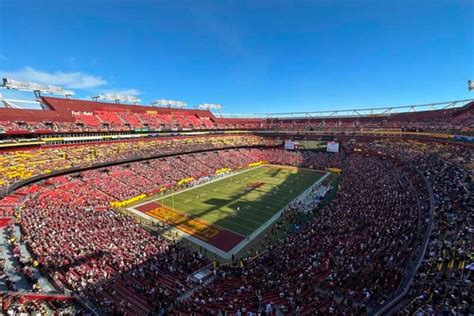 2026 Washington Commanders Football Game At Northwest Stadium With