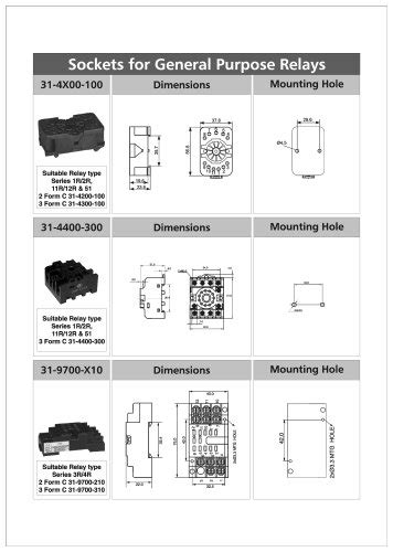 Series 85 Power Relay Oen India Ltd Pdf Catalogs Technical