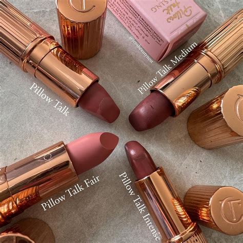 Charlotte Tilbury Pillow Talk Lipstick Shades Charlotte Tilbury