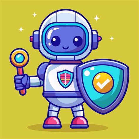 Cute Astronaut Robot Premium Ai Generated Vector