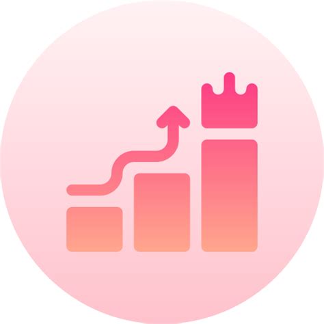 Growth Basic Gradient Circular Icon