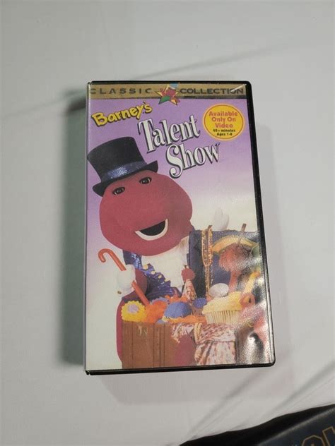 Barneys Talent Show Vhs 1996 Video Tape Home Classic Collection Pbs