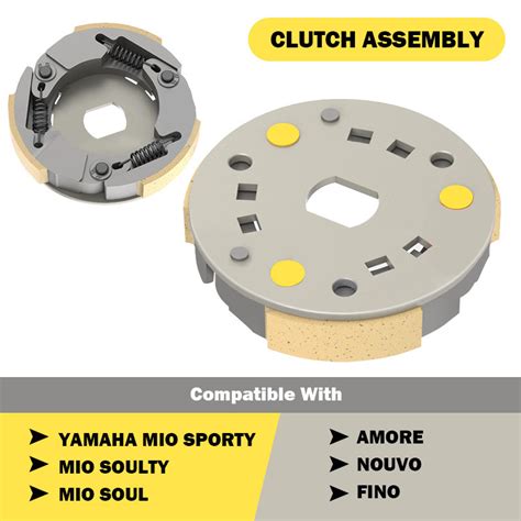 Yamaha Sporty Soulty Clutch Lining Mio Sporty Mio Soulty Mio Soul Amore Nouvo Fino Shopee