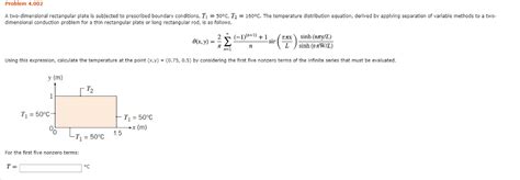 Solved Problem 4002 A Two Dimensional Rectangular Plate Is