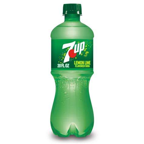7up Caffeine Free Lemon Lime Soda Pop Low Sodium 20 Fl Oz Bottle