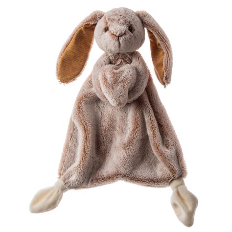 Silky Bunny Lovey Tan Mary Meyer Stuffed Toys