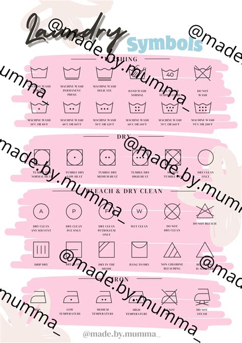 Cute Weekly Laundry Schedule Freebie